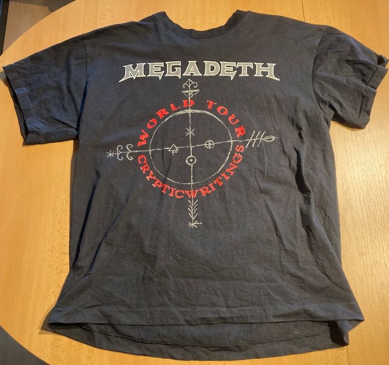 ORIGINAL Tour-Shirt MEGADETH 1997 (Gebraucht) in Attiswil für CHF 35 ...