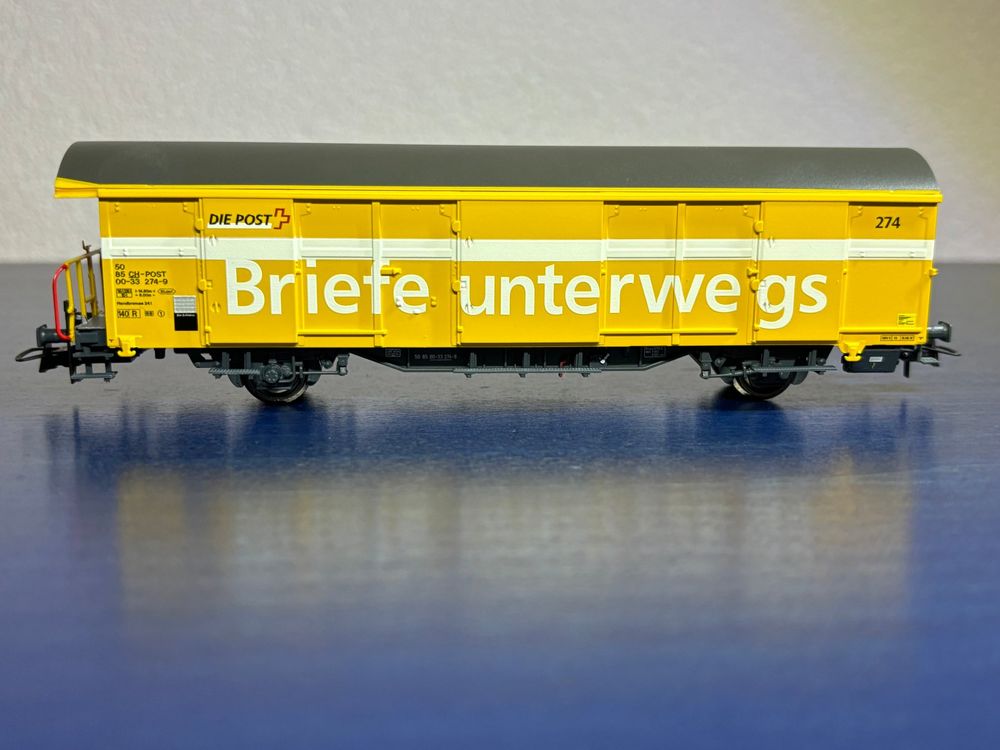wagon à plateforme Z2 "Briefe unterwegs" de la Poste Suisse | Kaufen ...