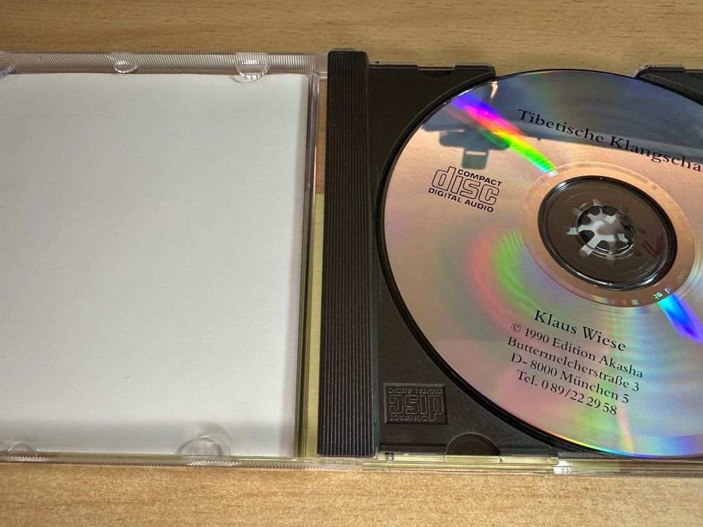 E2 Klaus Wiese – Tibetische Klangschalen I (Gebraucht) in Rikon im ...
