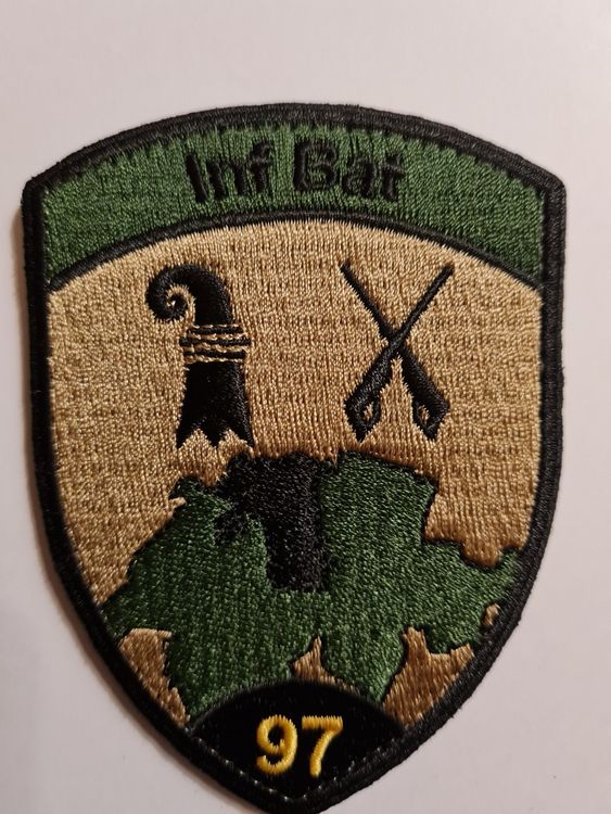 Infanterie Badge Inf Bat 97 Stabskp Klett | Kaufen auf Ricardo