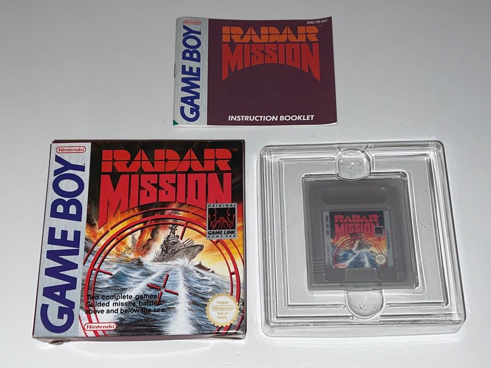 Nintendo Game Boy Classic (GB) Spiel - Radar Mission (OVP) (Gebraucht ...
