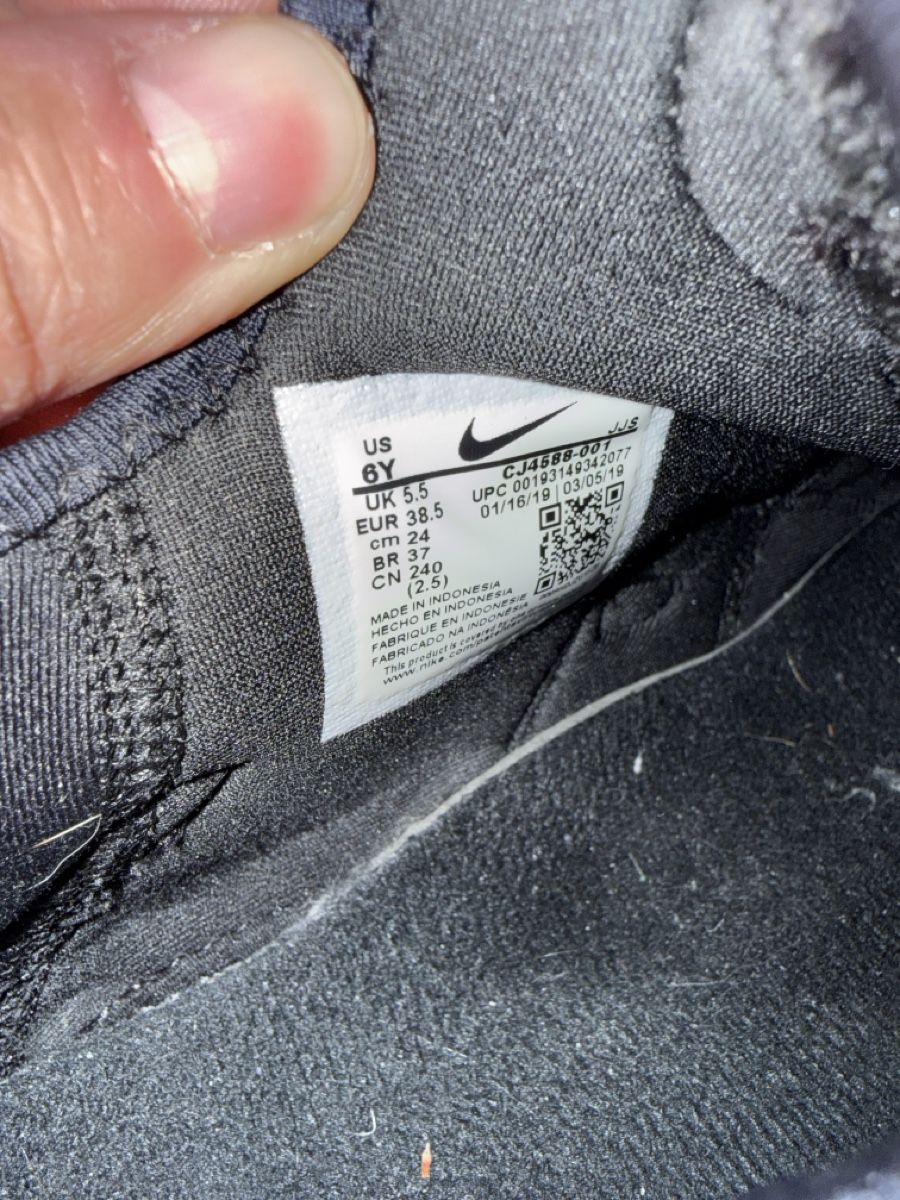 Nike Huarache Run (GS) Schwarz Gr. 38.5 Top Zustand! (Gebraucht) in ...