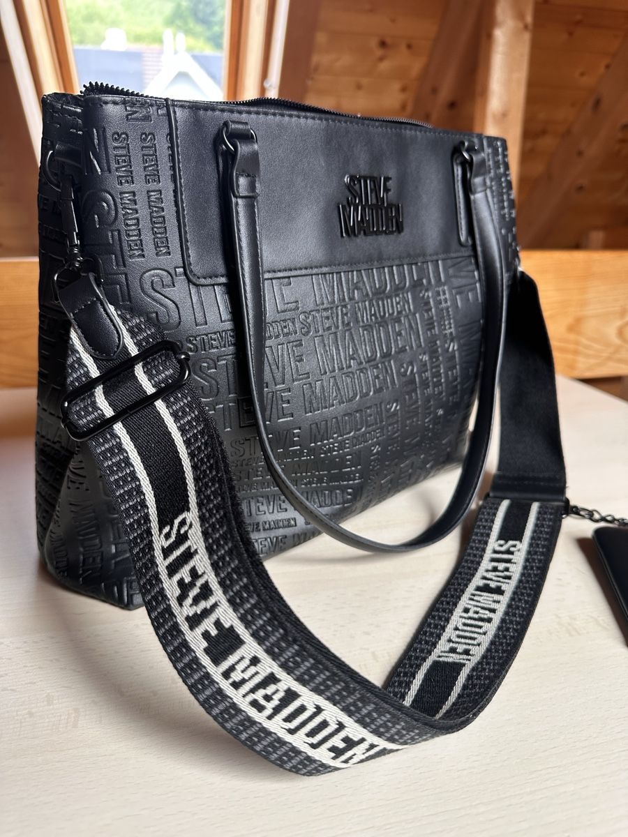Steve Madden Tote Bag, Black, New 👜 (Neu und originalverpackt) in ...