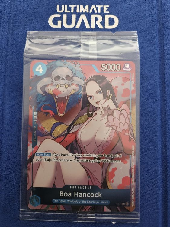 One Piece TCG - Boa Hancock Winner Promo Holo EN (Neu (gemäss Beschreibung)) in Lyss für CHF 39 ...