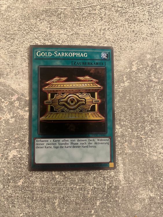 Gold-Sarkophag (NKRT-DE041), Platinum Rare | Kaufen auf Ricardo