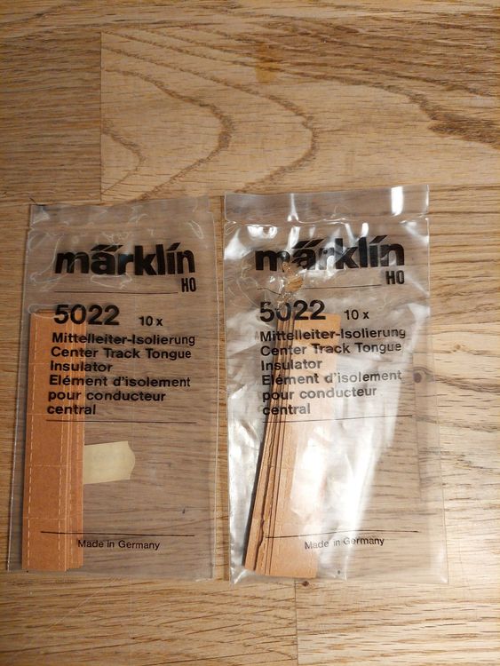 Märklin 5022 Mittelleiter Isolierungen | Kaufen auf Ricardo