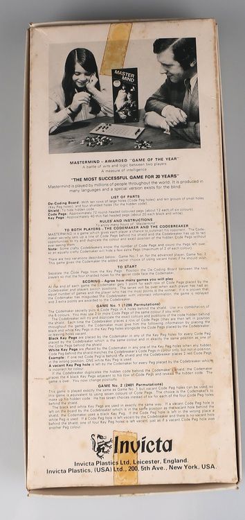 Mastermind Spiel für Blinde und Farbenblinde (Gebraucht) in Rüti ZH für ...