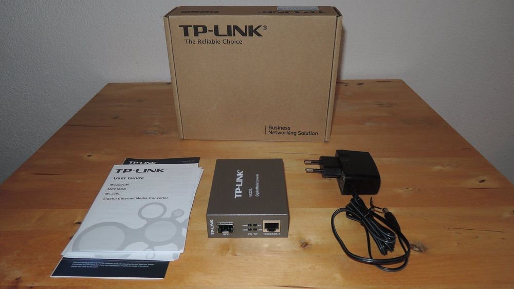 TP-LINK MC220L Gigabit Media Converter (Gebraucht) in Zürich für CHF 2 ...