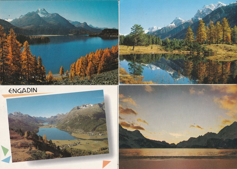 40 Karten Lanschaften Graubünden (Gebraucht) in Lumbrein für CHF 3 – mit Lieferung auf Ricardo ...