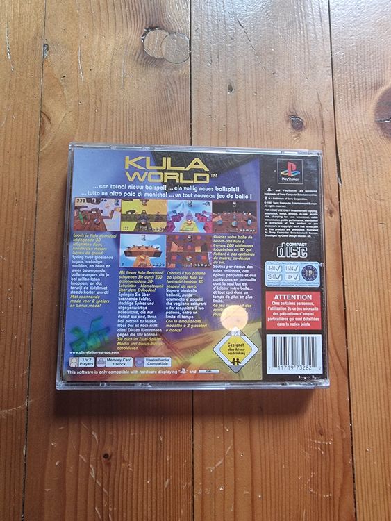 Kula World PS1 PAL (Box + Disc) (Gebraucht) in Conthey für CHF 38 – mit Lieferung auf Ricardo kaufen