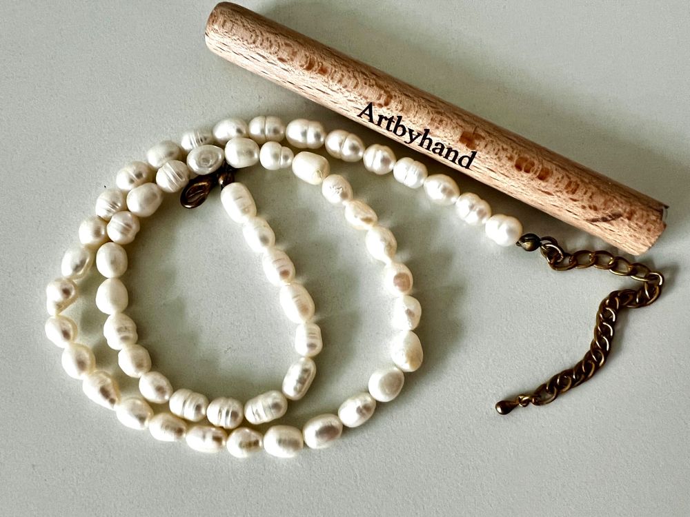 ECHT PERLEN KETTE MIT SCHÖNEM LÜSTER (Gebraucht) in Ruswil für CHF 15 ...