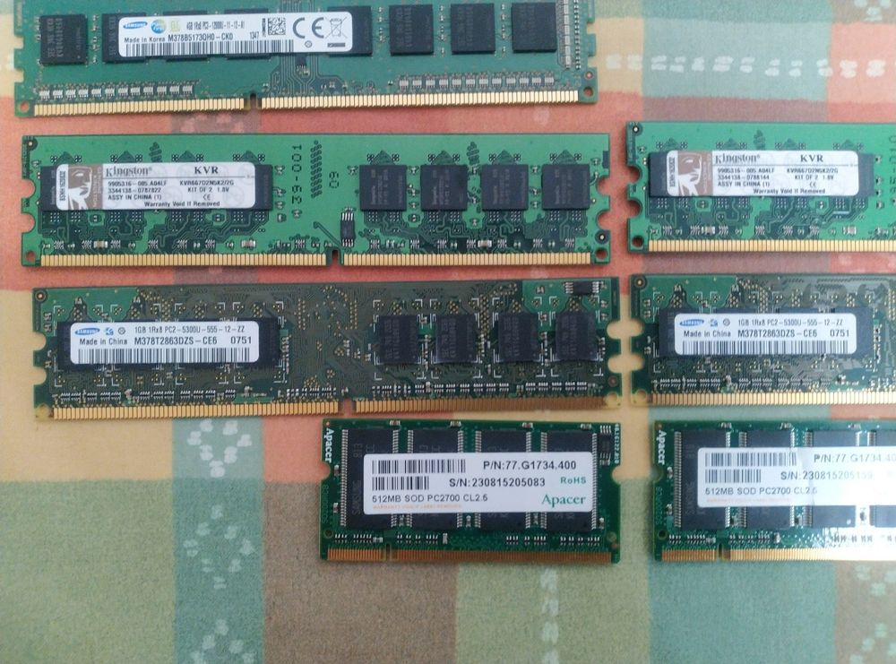 Computer PC/LAPTOP MEMORY RAM Module DDR3, DDR-266 | Kaufen auf Ricardo