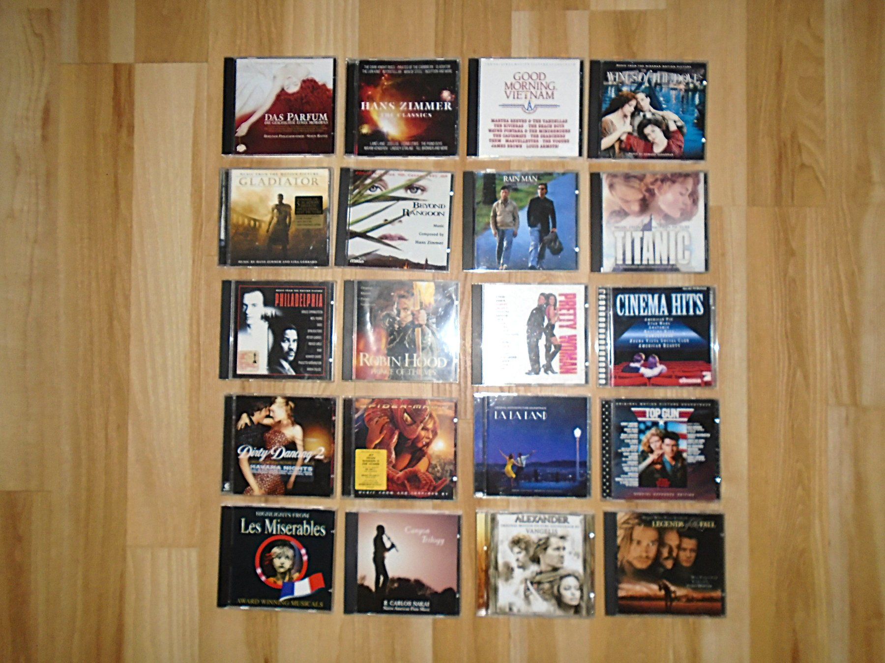 20 CD's FILMMUSIK / Lalaland, Spiderman, Gladiator, Parfum.. (Gebraucht ...