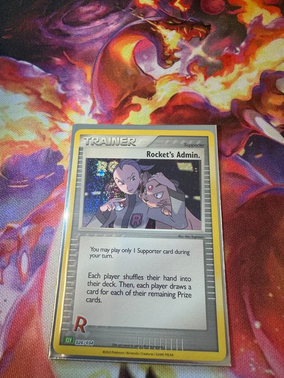 Rocket's Admin. (CLV 026) / Pokemon TCG Classic (Neu (gemäss Beschreibung)) in Bülach für CHF 0. ...