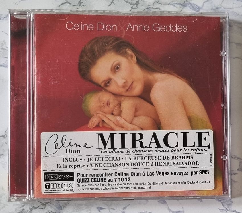 cd CELINE DION & ANNE GEDDES - Miracle - 2004 cd VG++ | Kaufen auf Ricardo