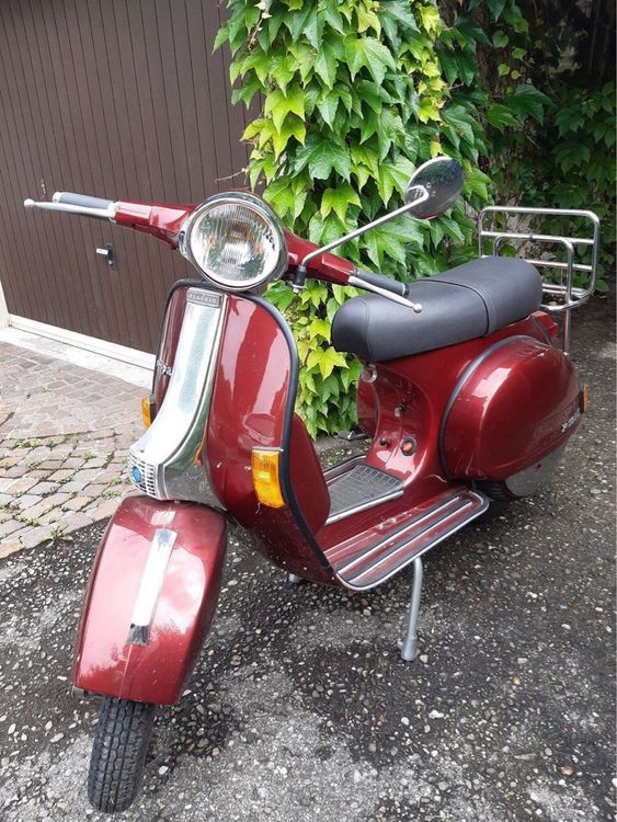 Vespa PX 125, JG 1983, Top Zustand, Weinrot (Gebraucht) in Arlesheim für CHF 3800 – nur Abholung ...