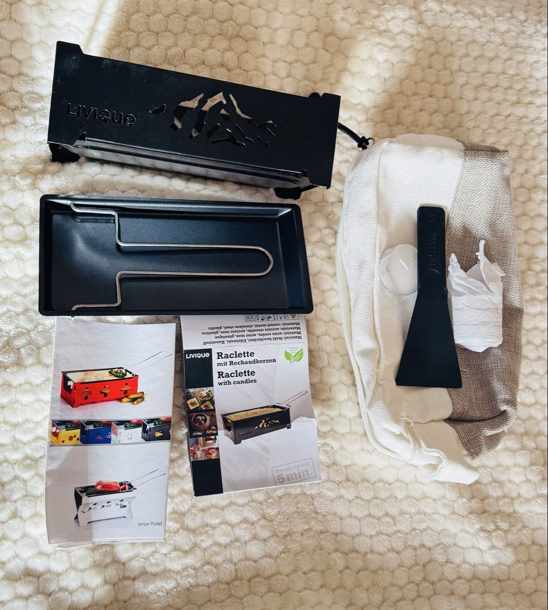 Raclette Ofen mit Kerzen - Gemütlicher Winterspass! (Neu und ...