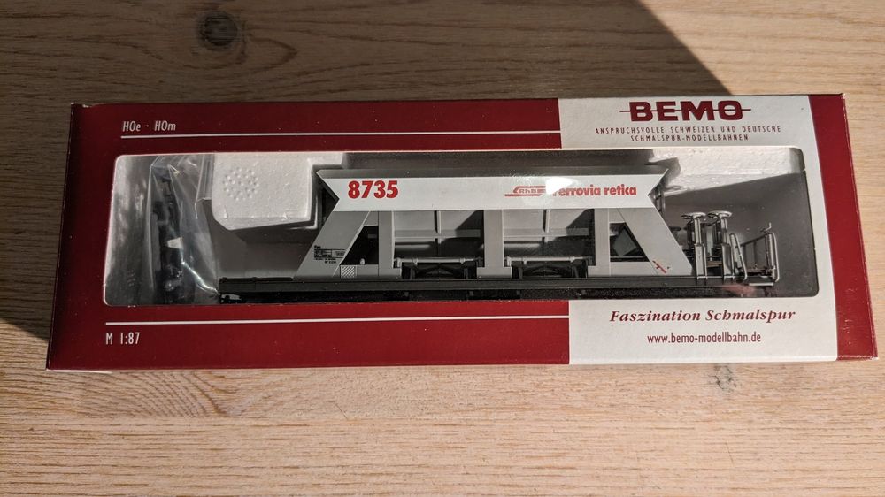 Bemo 2287 145 RhB Kiestransportwagen Fac 8735 (Gebraucht) in Zürich für CHF 100 – mit Lieferung ...