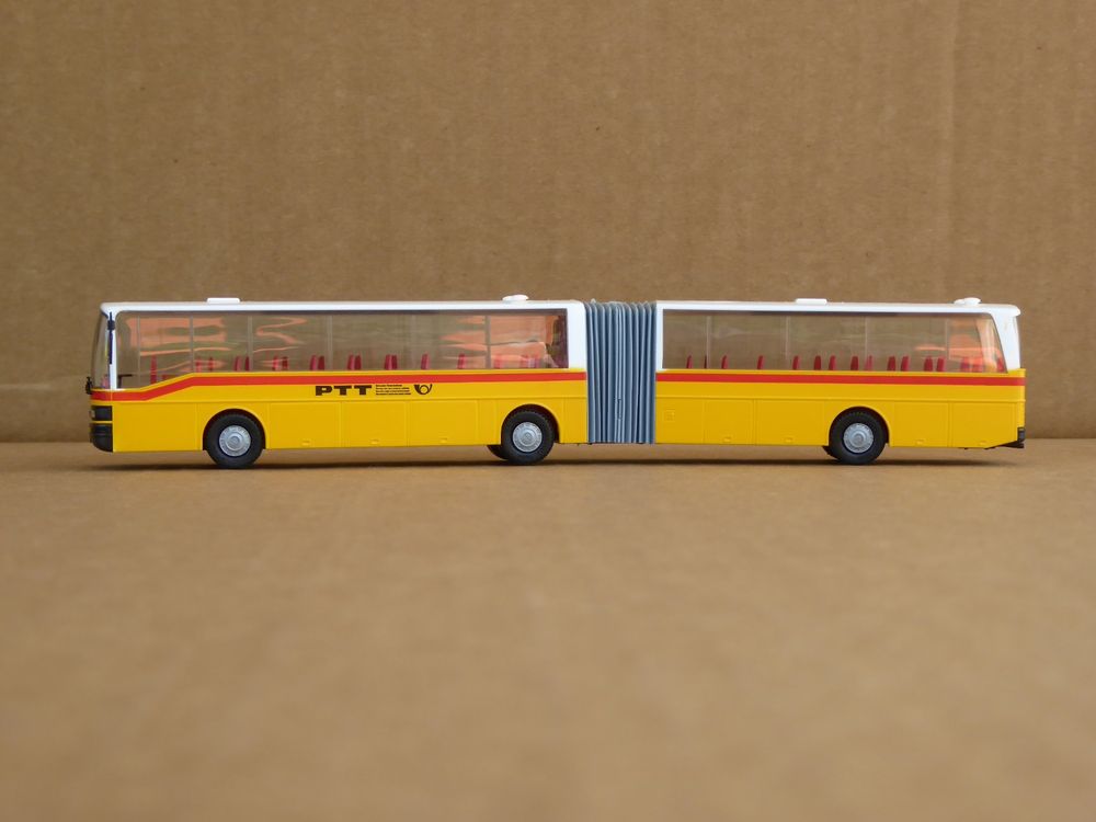 Postauto PTT, Gelenkbus Setra, Herpa HO (Neu (gemäss Beschreibung)) in ...