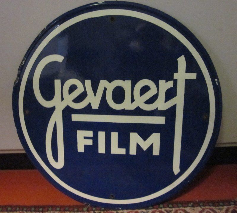 Email-Schild Gevaert Film rund 59 cm (Gebraucht) in Bischofszell für ...