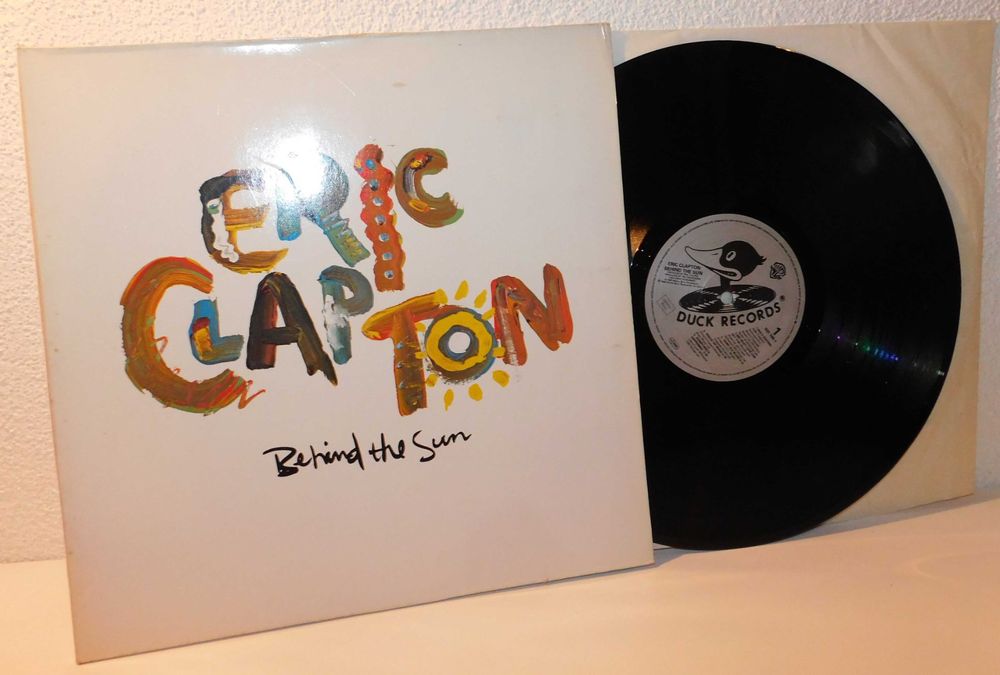 Neue Fundschätze LP - Eric Clapton Behind the Sund - 1985 (Gebraucht ...