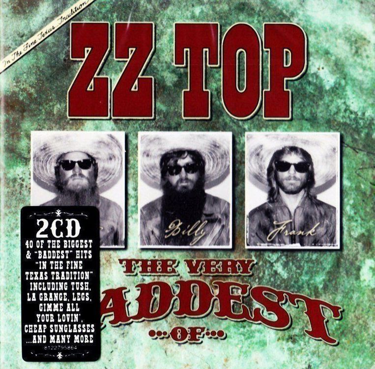ZZ TOP: 'THE VERY BADDEST OF...' 2CD/OVP (Neu und originalverpackt) in ...