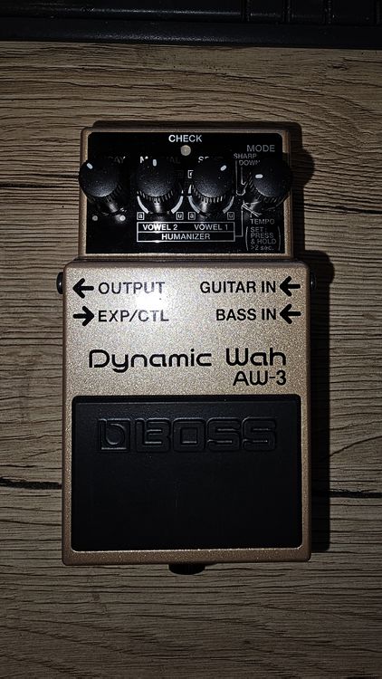 Boss Dynamic Wah Aw3 Für Bass oder Guitar (Gebraucht) in Hindelbank für ...