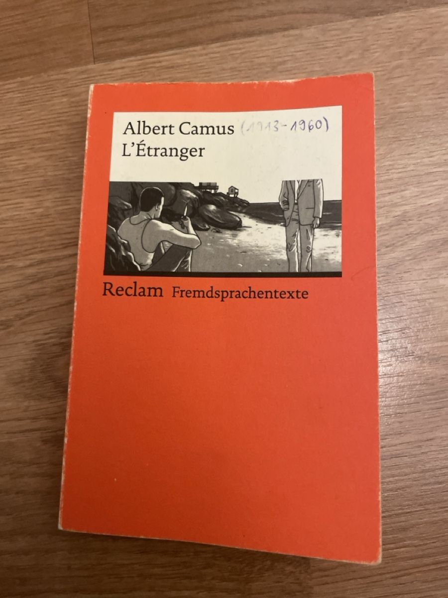 Albert Camus - L'Étranger (Gebraucht) in Zürich für CHF 1 – mit ...