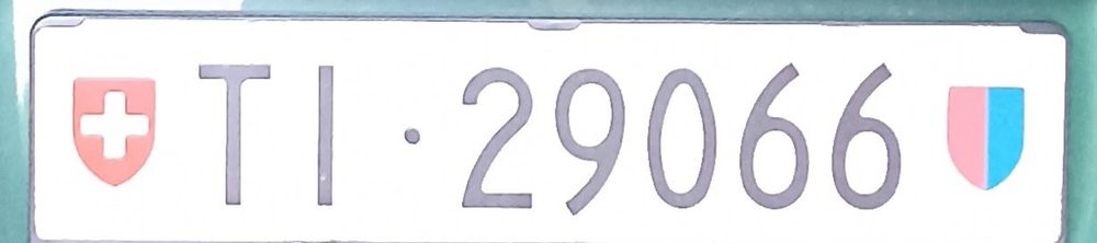 Vendo targa TI 5 cifre (Usato) a Massagno per CHF 300 – con consegna ...