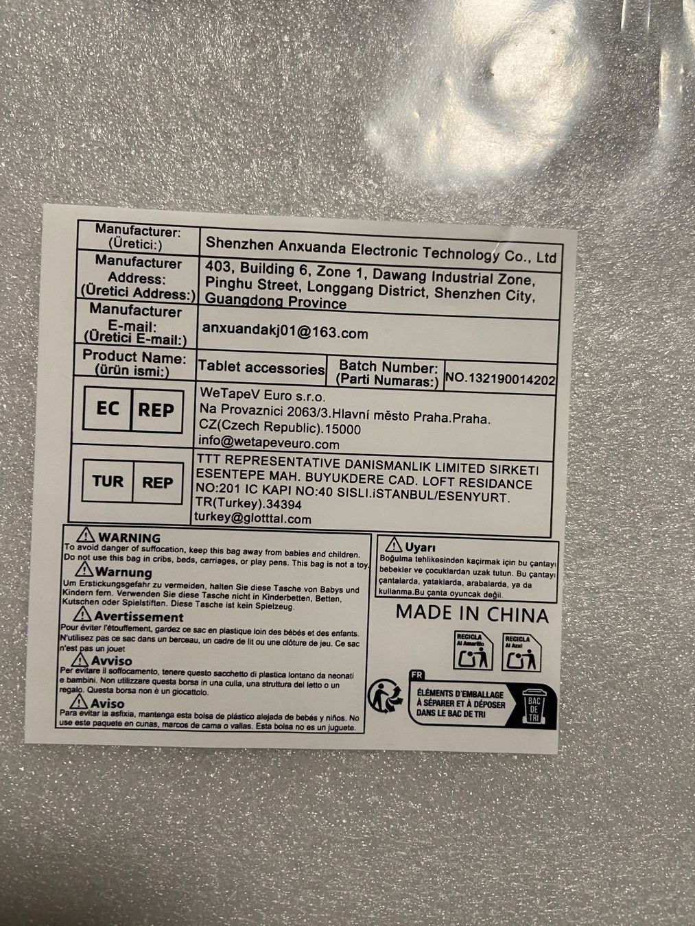 iPad Case 7 8 9 generation 10.2 Neu Neuve (Neu und originalverpackt) in ...