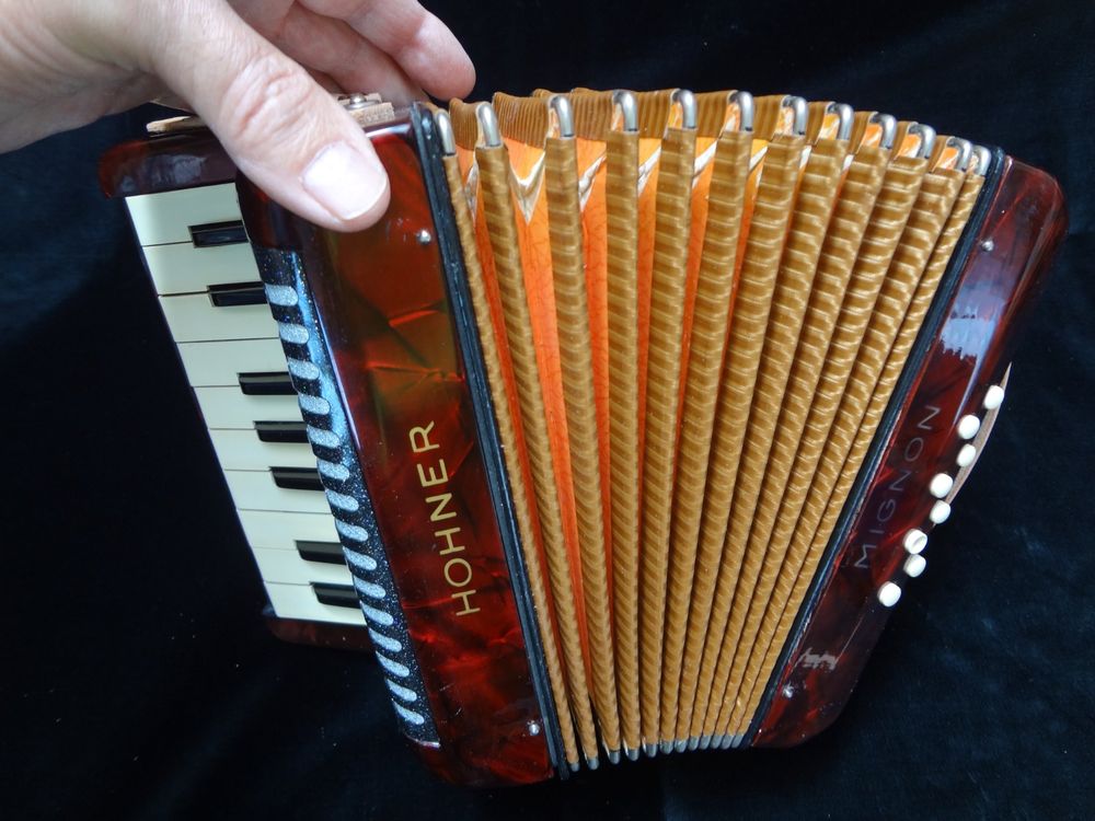 Accordéon Hohner Mignon I de 1956 - Remis à neuf - Réf 03 (Gebraucht ...