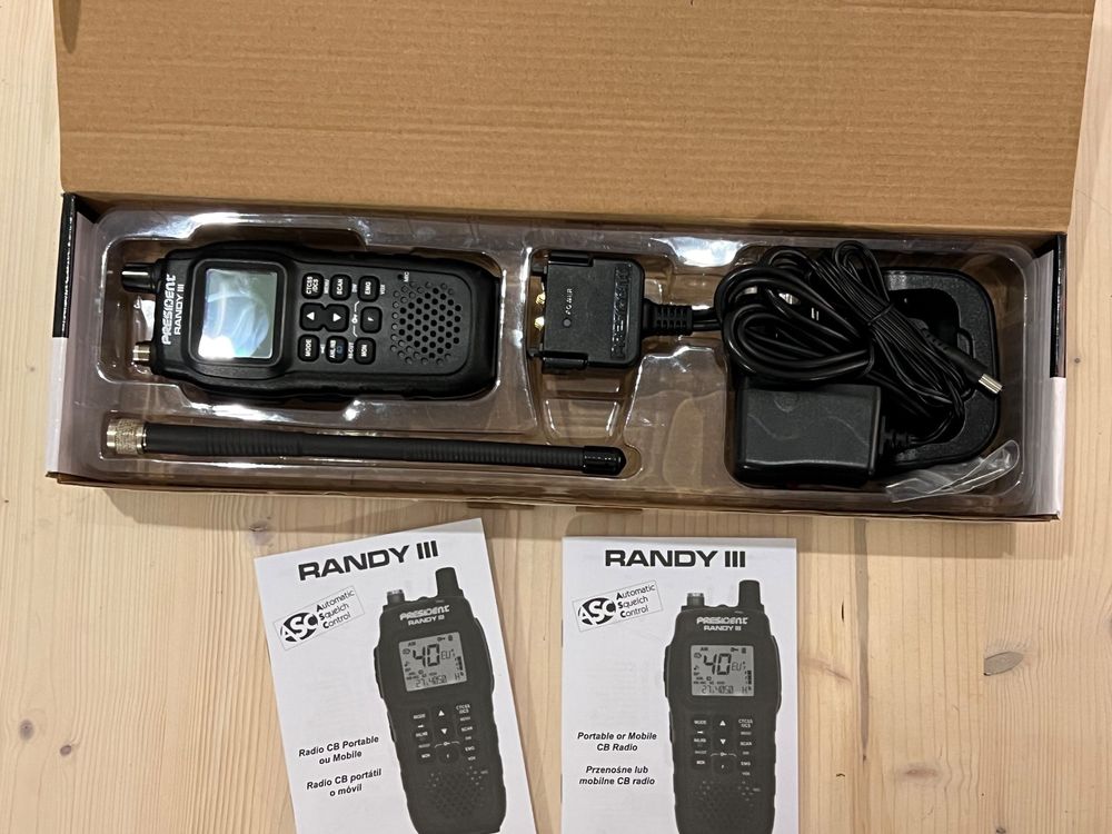 President Randy 3 CB-Funkgerät viel Zubehör | Kaufen auf Ricardo