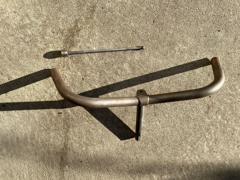 Schweizer Militär Velo Lenkstange mit Schraube sandgestrahlt (Gebraucht) in THERWIL für CHF 19 ...