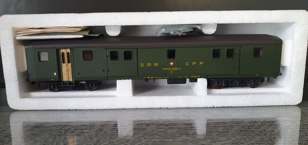 ROCO:AC: SBB GEPÄCKWAGEN GRÜN 44332 OVP (Gebraucht) in Biglen für CHF ...