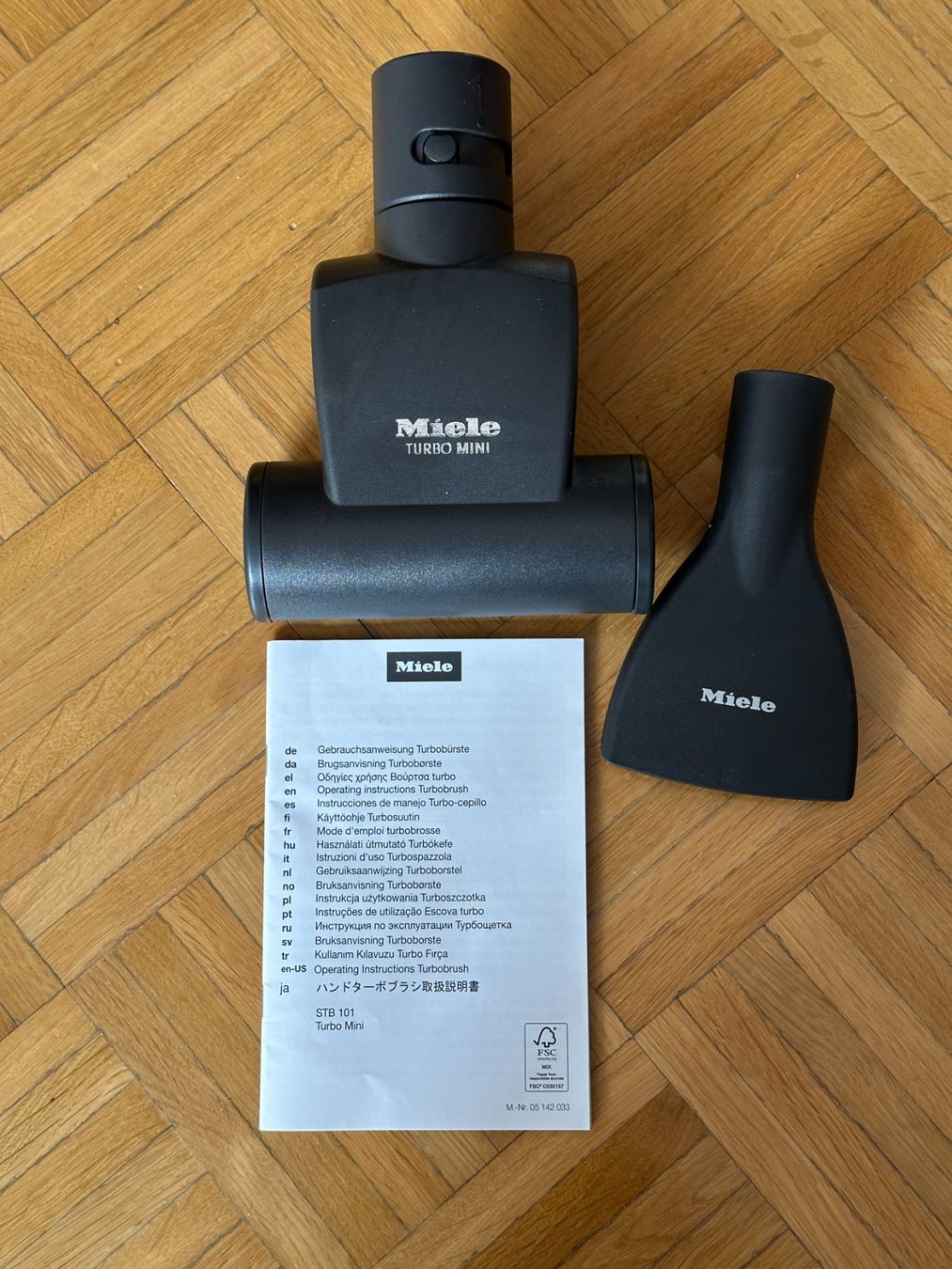 Miele Turbo Mini + Matratzen / Polsterdüse (Neu (gemäss Beschreibung ...