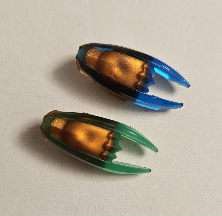 LEGO Ninjago TIME BLADES Green & Blue 70626 70623 70621 RARE (Neu ...