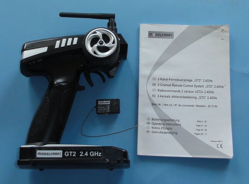 RC-Anlage Modelcraft GT2 - 2,4GHz (Gebraucht) in Waldenburg für CHF 29 ...