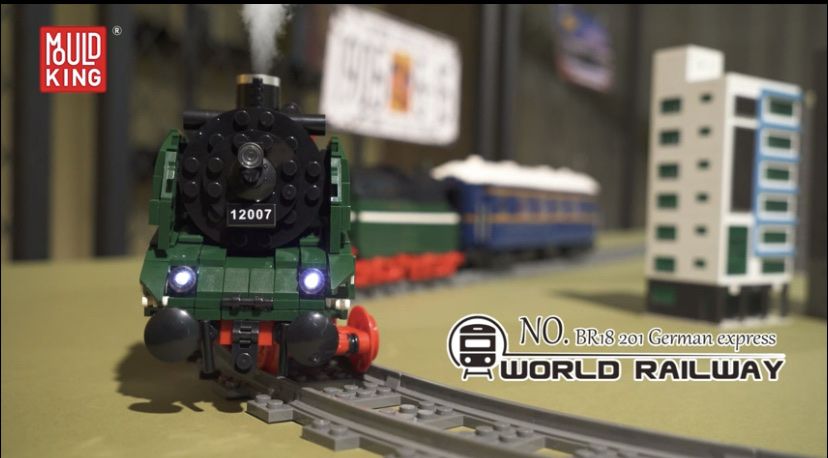 Mould King Rc-Eisenbahn / Zug Dampf 2348 Teile Lego Komp.Neu | Kaufen ...