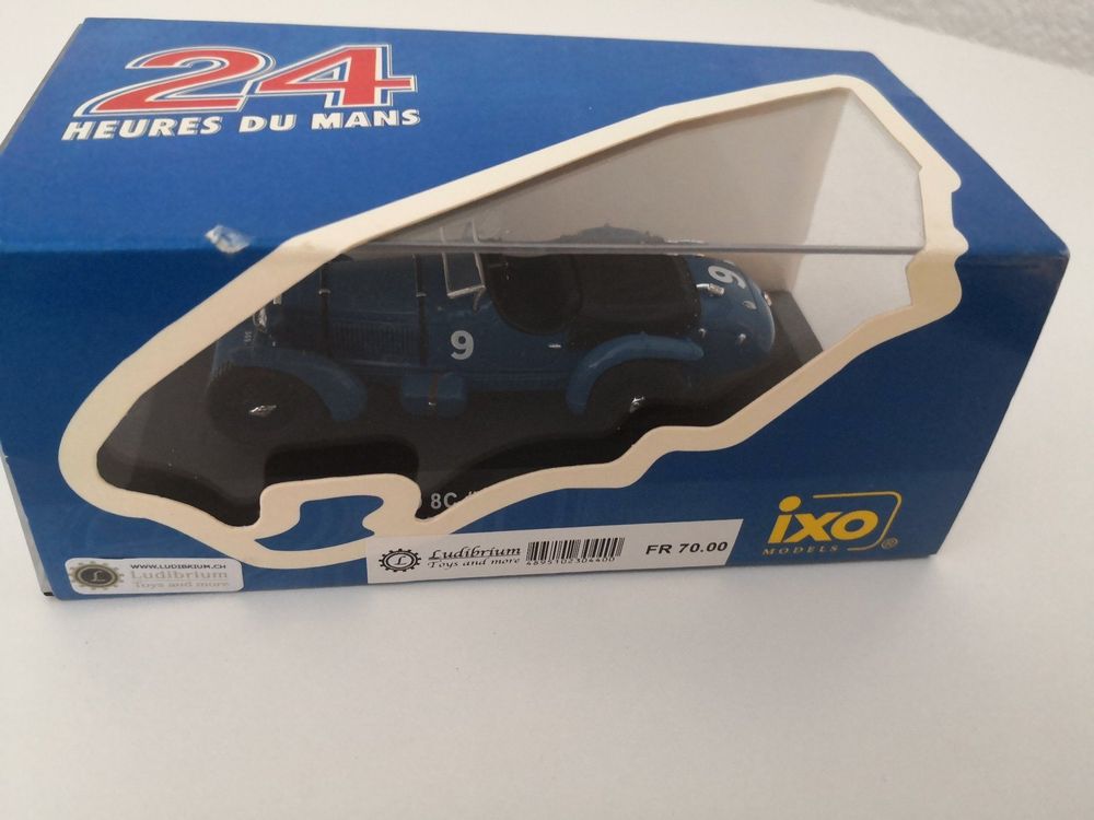 IXO-MODELS - ALFA ROMEO - 8C N 9 WINNER 24h LE MANS 1934 CH (Neu und ...