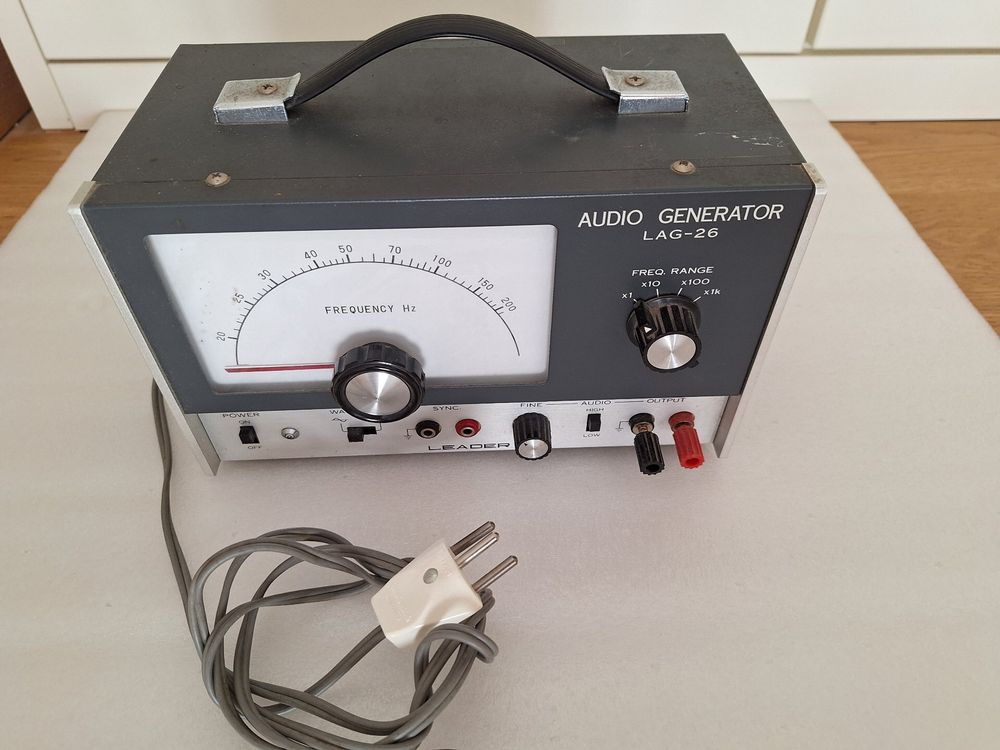 LEADER AUDIO GENERATOR LAG-26, Analoggerät | Kaufen auf Ricardo
