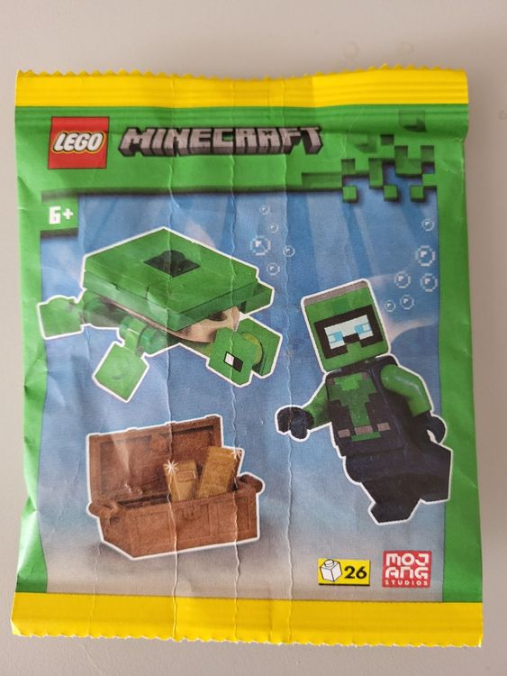 LEGO Minecraft Diver and Turtle (Neu und originalverpackt) in ...