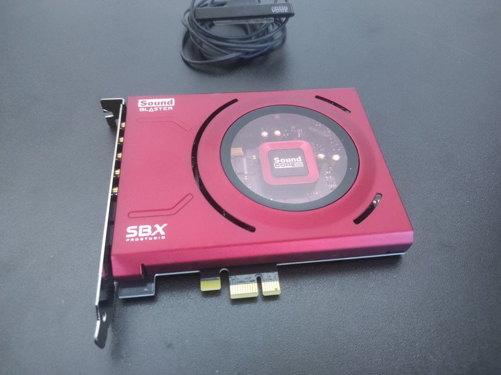 Creative Labs SB1500 Sound Blaster ZX PCI Express Soundkarte (Gebraucht ...