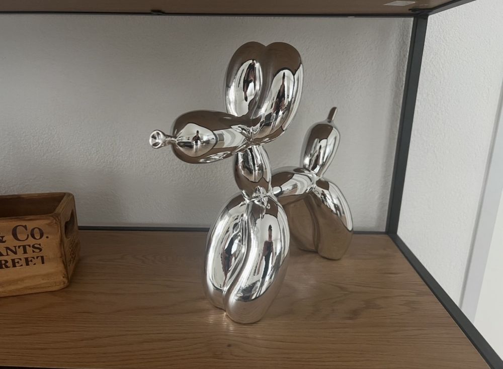Jeff Koons (After) - Balloon Dog (Silver) (Neu (gemäss Beschreibung ...
