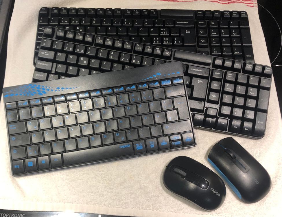 Rapoo Keyboards und Mäuse Kabelloss (Defekt) in Saas-Grund für CHF 5 ...