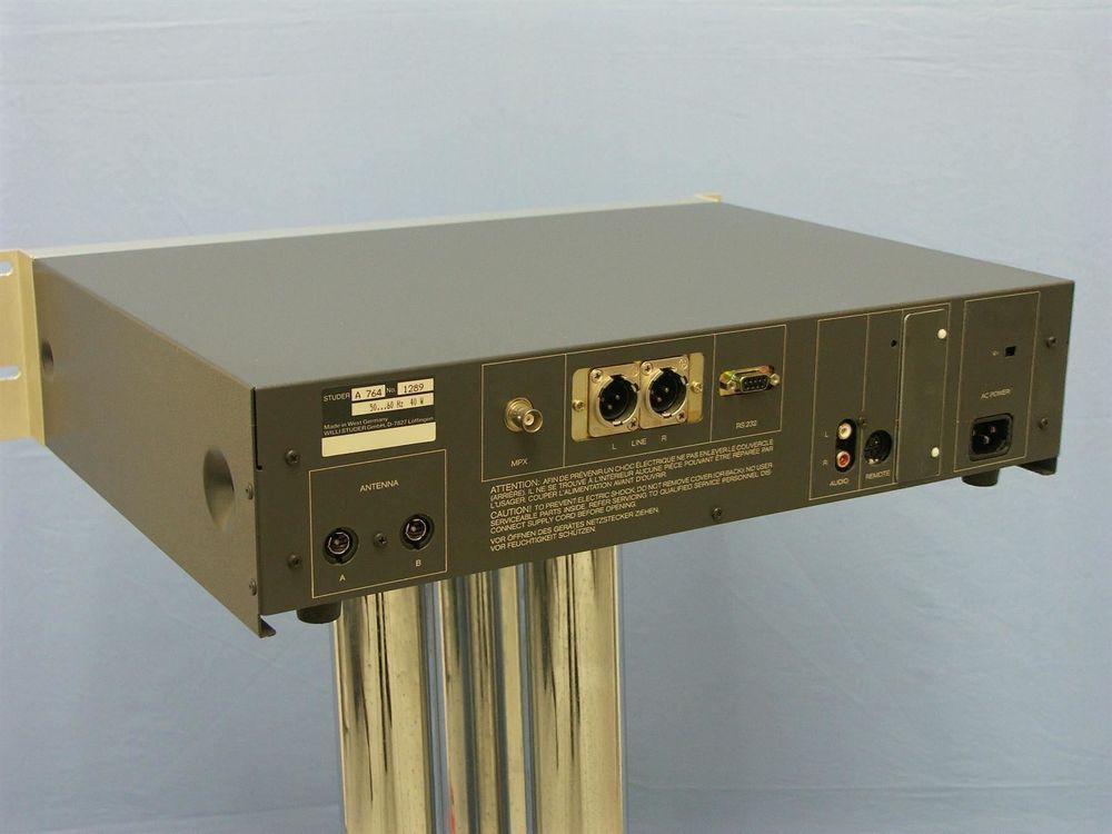 STUDER ReVoX A764 symmetrischer Profi-Tuner (Gebraucht) in Grafstal für ...