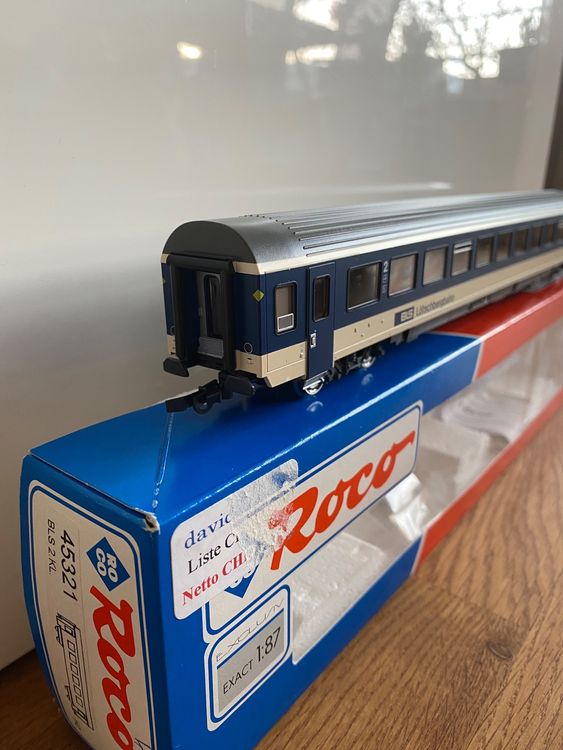 Roco 45321 (2) BLS EW IV 2. Klasse B Ep. V Pendelzugfähig | Kaufen auf ...