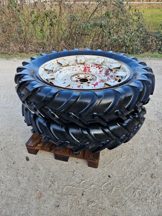 2 Doppelräder oder Räder 12.4 R36 ab 1.- praktisch neu (Gebraucht) in Bösingen für CHF 465 – nur ...