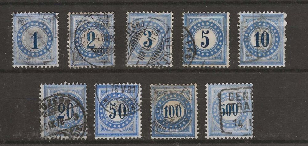 Porto Serie Nr. 1K - 9IK : KP 245.-- | Kaufen auf Ricardo