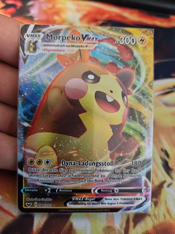 Pokemon - Morpeko Vmax - 080/202 - DE | Kaufen auf Ricardo