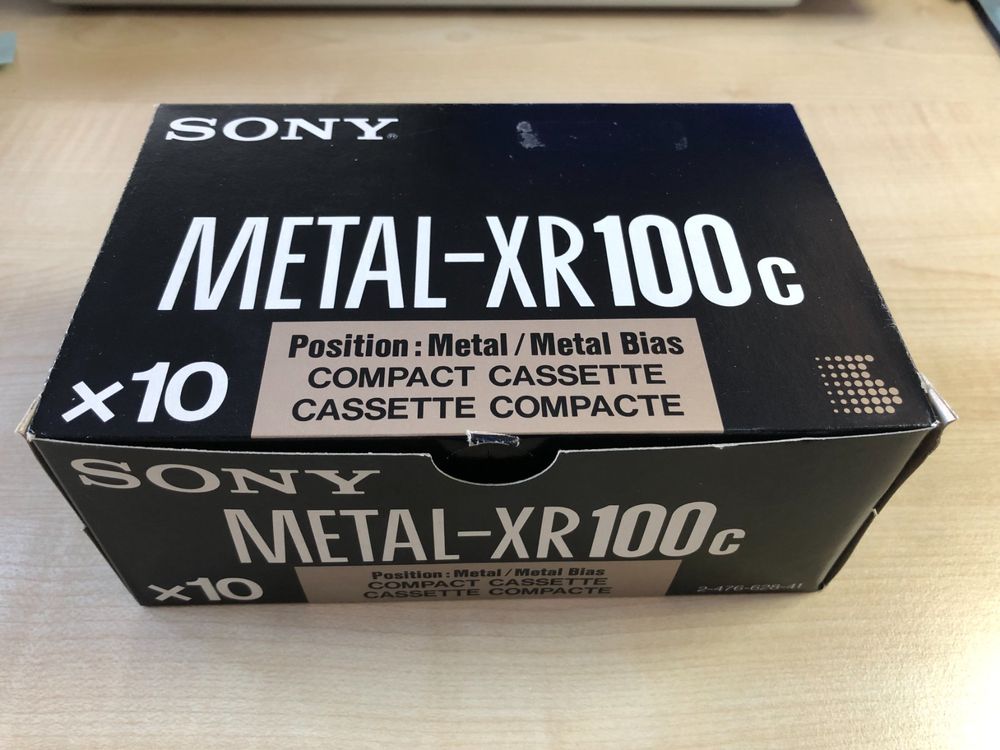 SONY Metal-XR100c selten und originalverpackt (Neu und originalverpackt) in Niederlenz für CHF ...